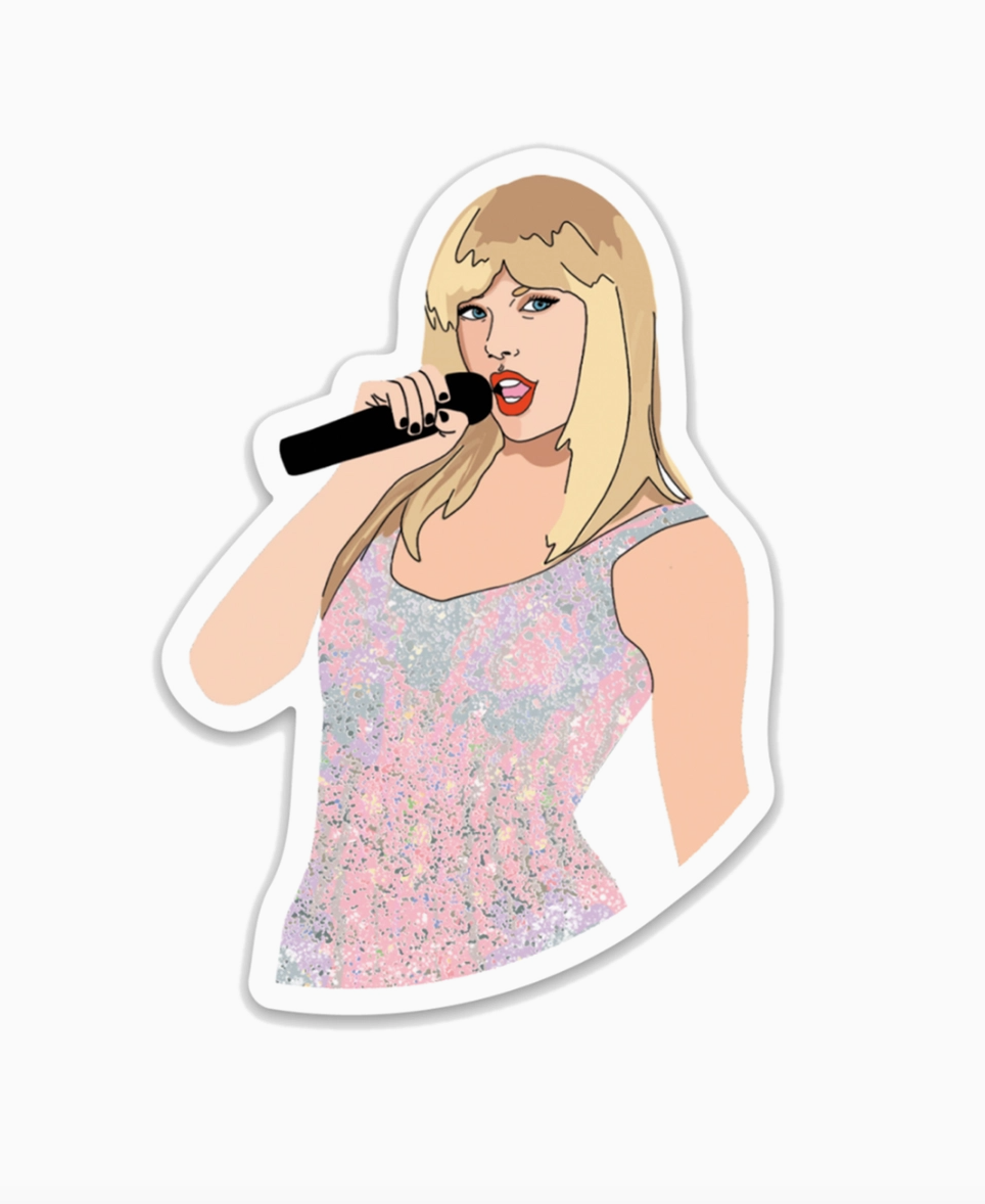 Taylor Swift Sparkle Sticker