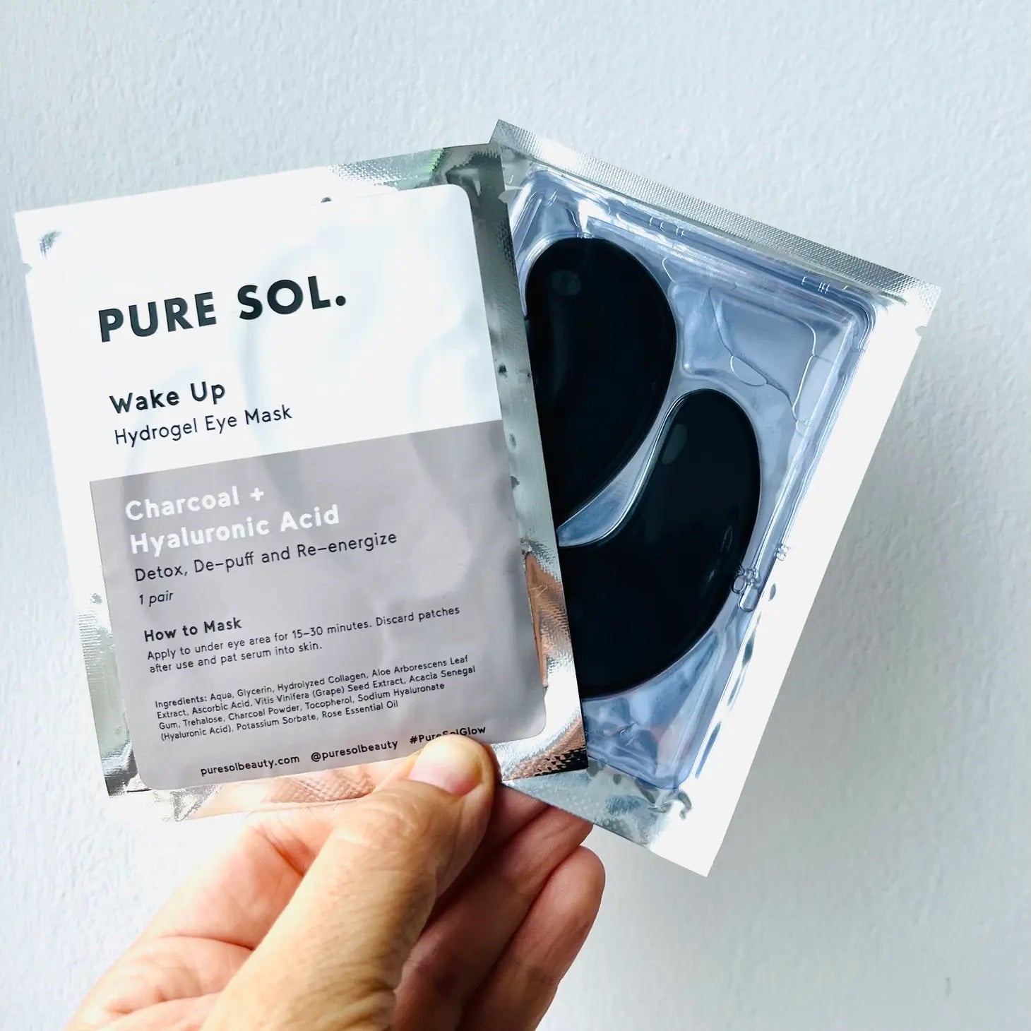 Wake Up Hydrogel Eye Mask | Pure SOL